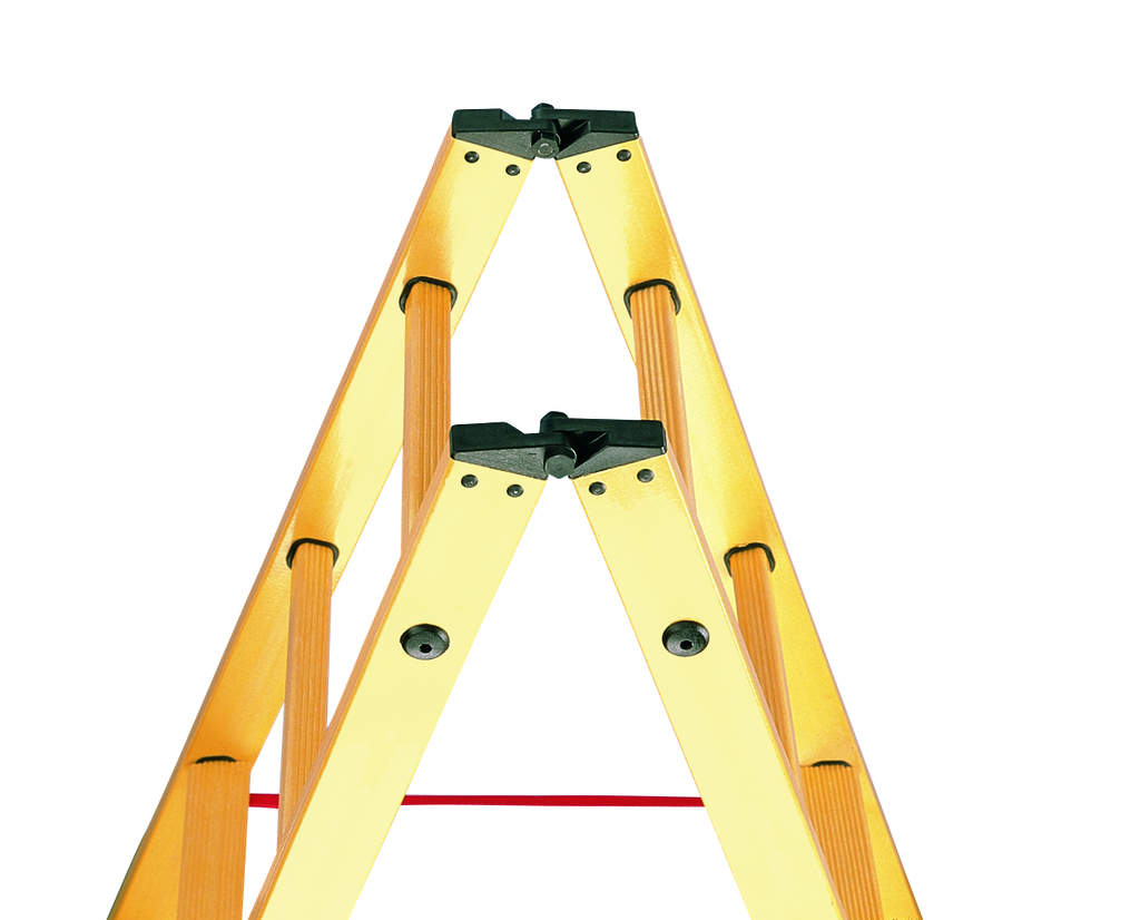 Stehleiter aus Fiberglas, mit Standsprossen | 9 | 2022000009